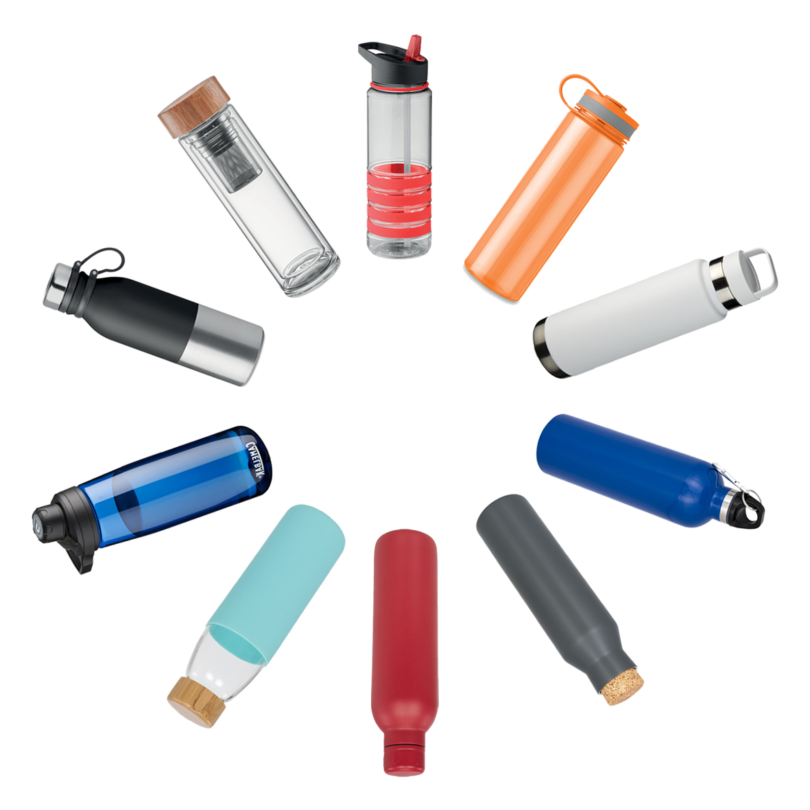 Botellas, una solución básica de moda - Girogift